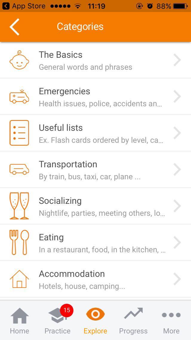 Learn Italian Apps > 12 Best Apps for Learning Italian. Free/Paid